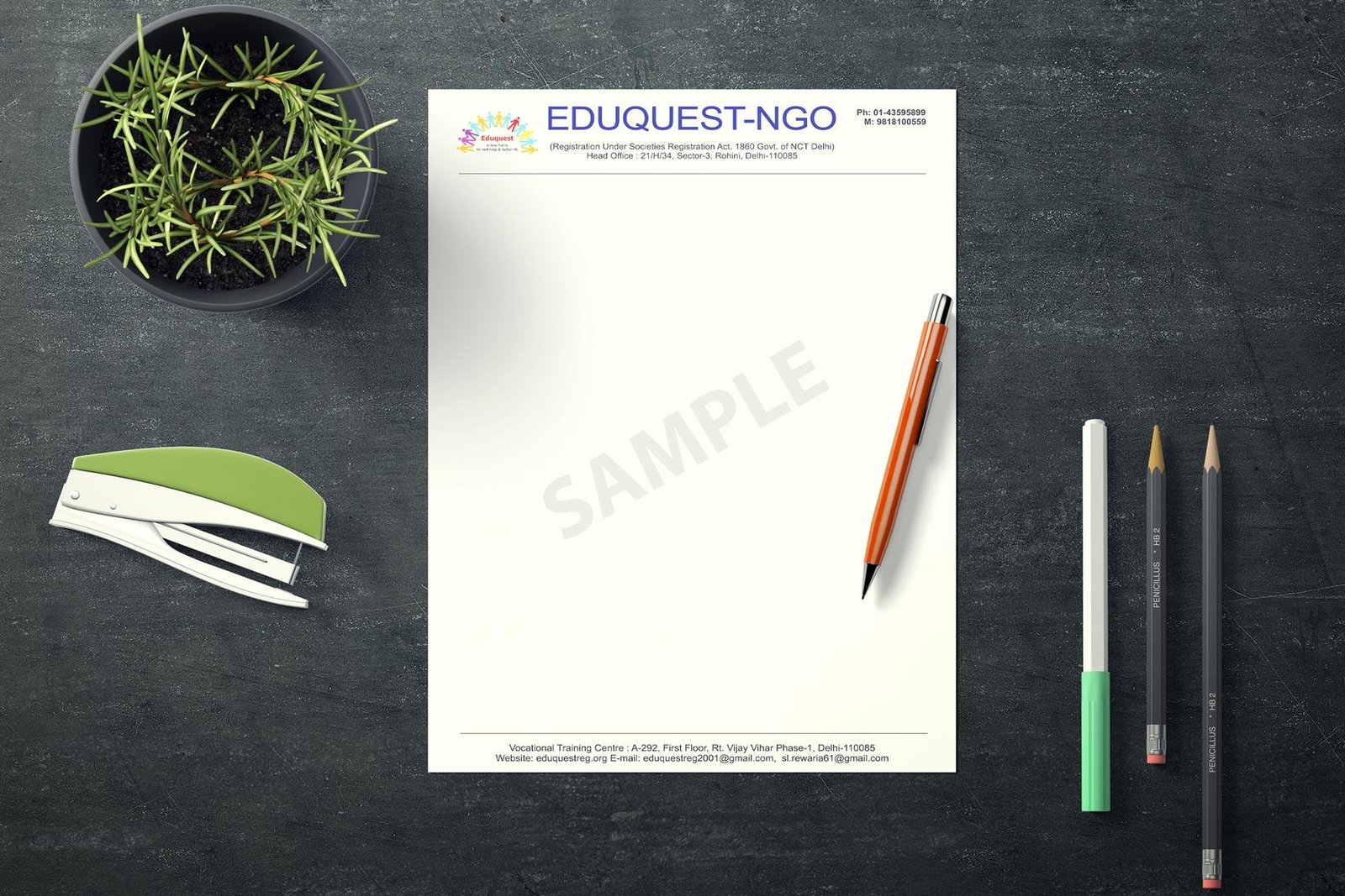 Letterhead Printing Near Me at Affordable Price | Abhiprints