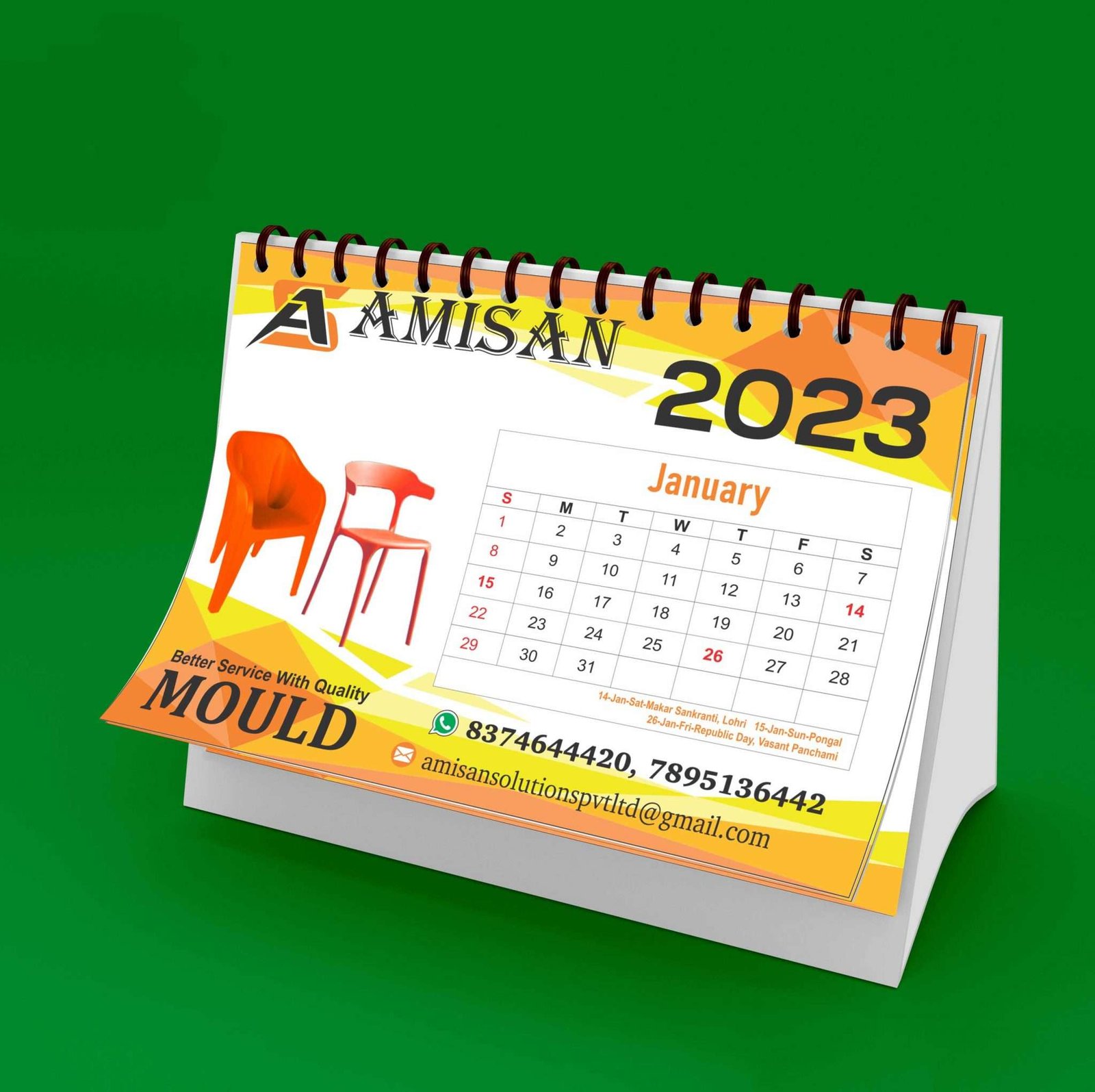 Calendar Printing Service Near Me at Affordable Price | Abhiprints